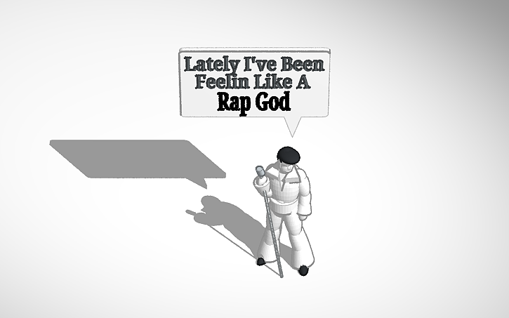 3D design Eminem | Tinkercad
