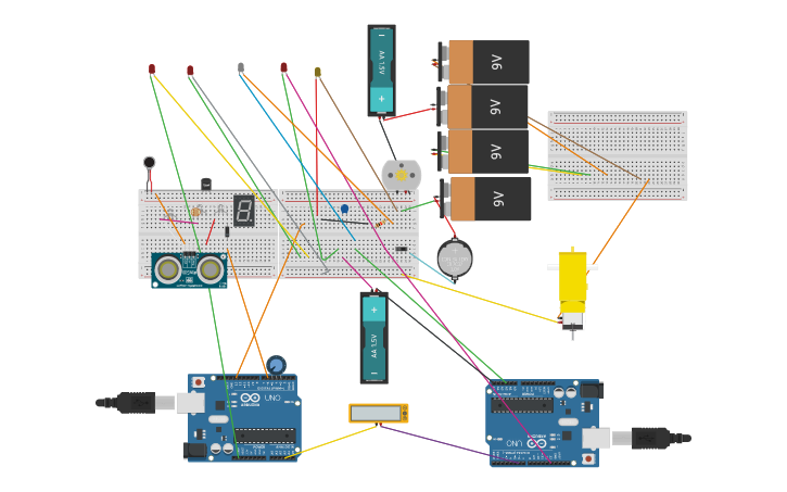Circuit design AMAZING BATTERY CHARGER - Tinkercad