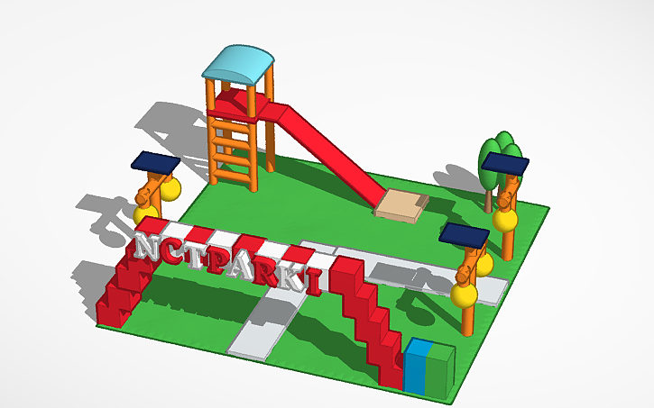 3D design ahmed park - Tinkercad