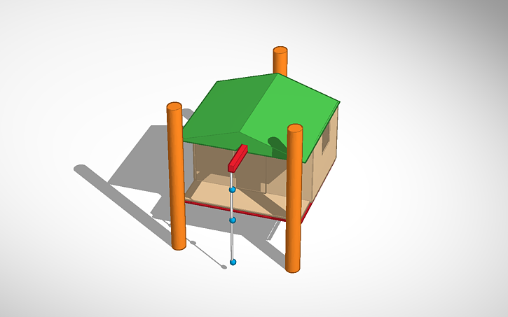 3D design Tree House - Tinkercad