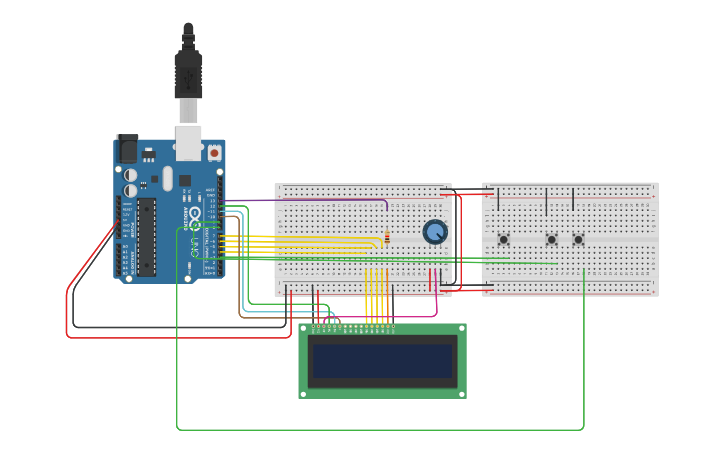 Circuit design ATIVIDADE_SWITCH_CASE - Tinkercad