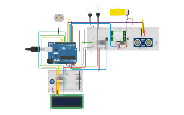 Circuit design Home_Automation - Tinkercad