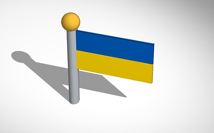 3D design Copy of Help support those in Ukraine 🇺🇦 | Tinkercad