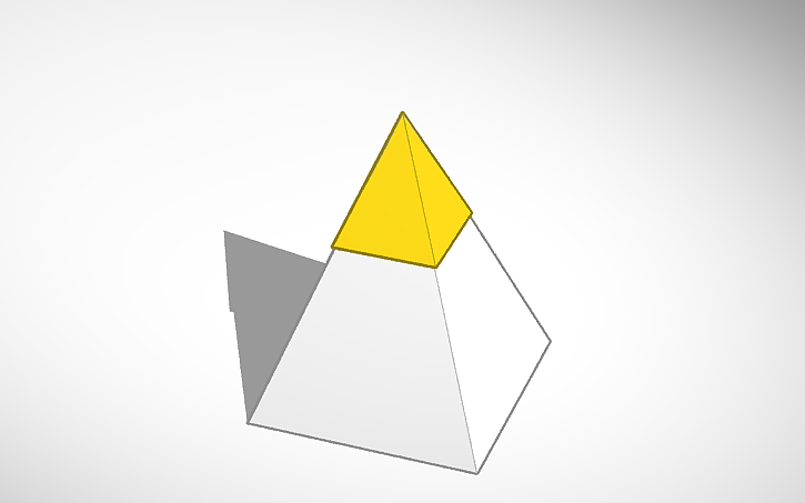 3D design New Pyramid - Tinkercad