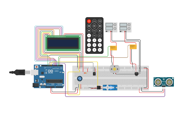 Circuit design Arduino based electrical appliances control system ...