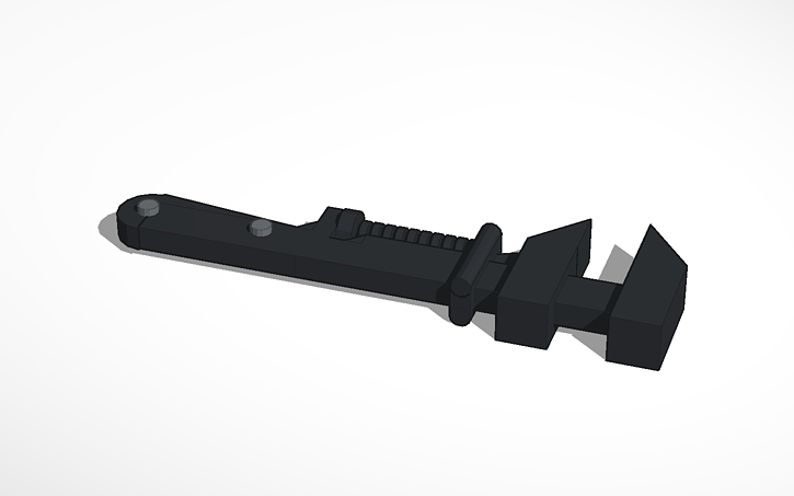 3D design TF2 Wrench - Tinkercad