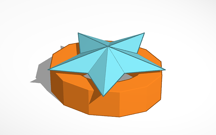 3D design star thing | Tinkercad