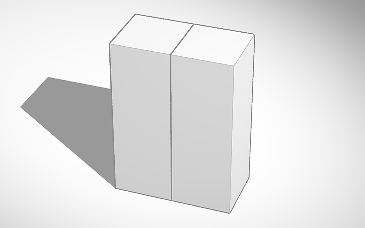 3D design Closet - Tinkercad