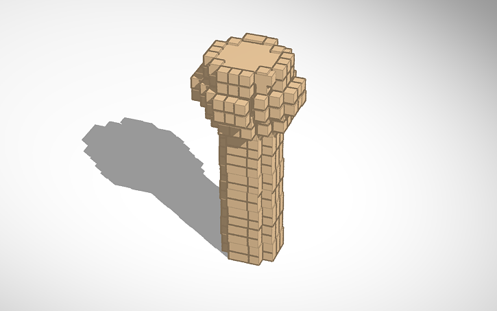 3D design water tower - Tinkercad