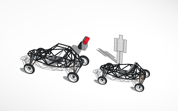 3D design Buggy Concept - Tinkercad