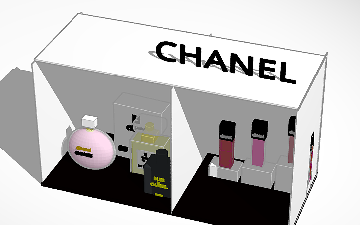 3D design COSMETICS CHANEL - Tinkercad