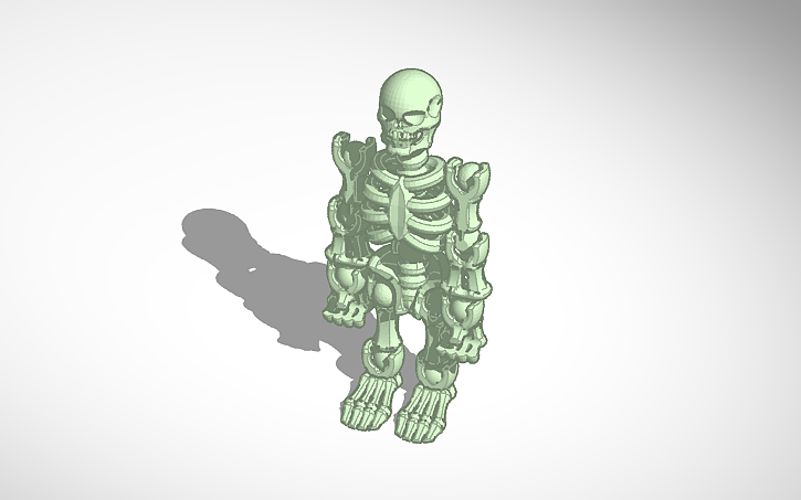 3D design Skeleton | Tinkercad