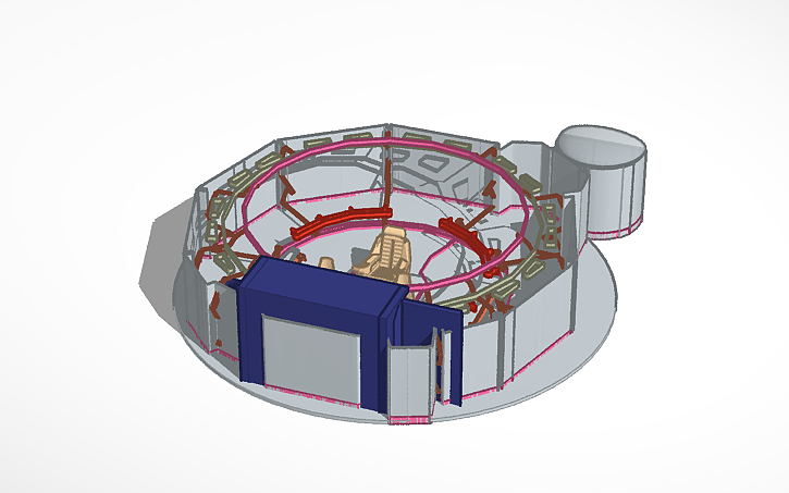 3D design USS Aegis TOS Style Bridge | Tinkercad