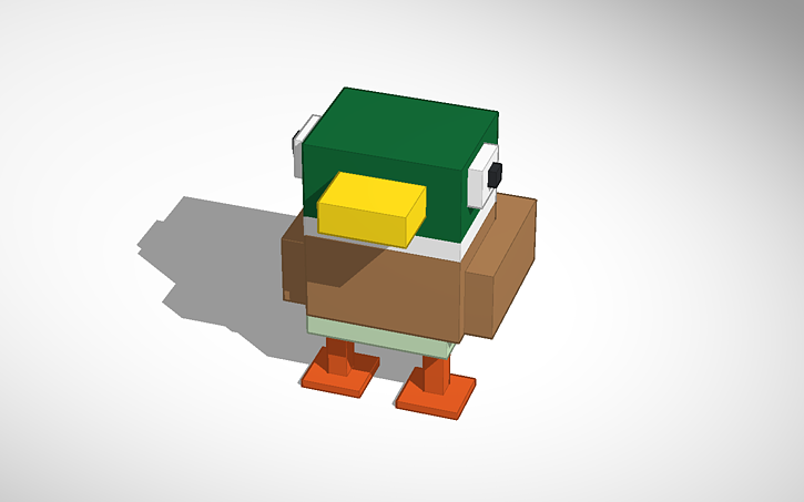 3d Design Duck Tinkercad