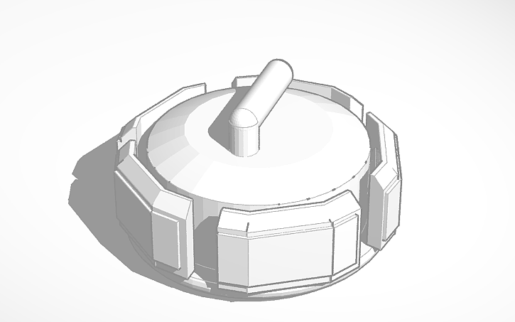 3D design Curling Bomb - Tinkercad