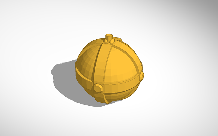 3D design frozen elsa's coronation orb v11 part 1 - Tinkercad