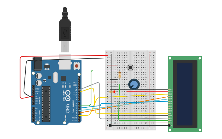 Circuit design Crystal Ball By A - Tinkercad