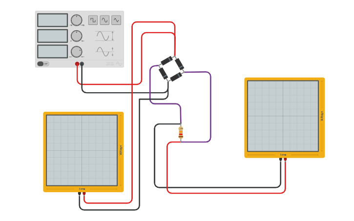 Circuit design MATHEW JACOB PALAKUNNATHU - Full Wave Rectifier | Tinkercad