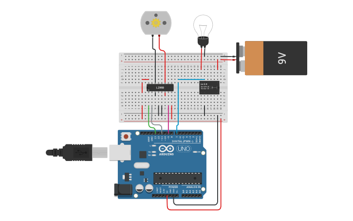 Circuit design LAB4 | Tinkercad