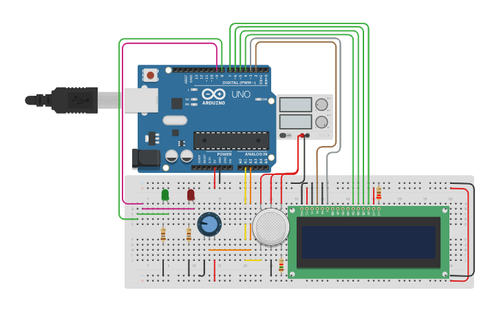 Circuit Design Smoke Ajustement Tinkercad