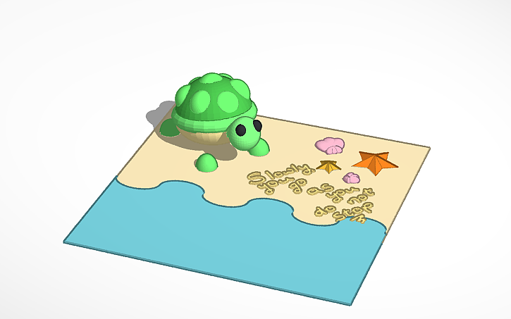 3D design Roblox Adopt Me Turtle - Tinkercad