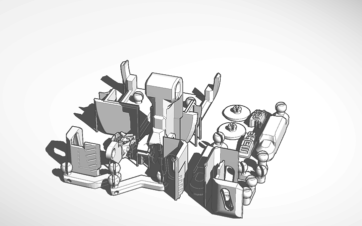 3D design Transformers Prime Makeshift: Makerbot figurine and 3D heads ...