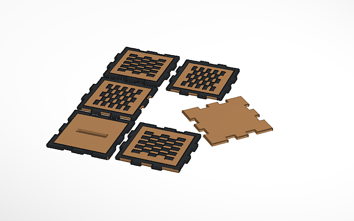 3D design Minecraft Jukebox | Tinkercad