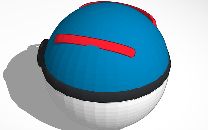 3D design great ball - Tinkercad