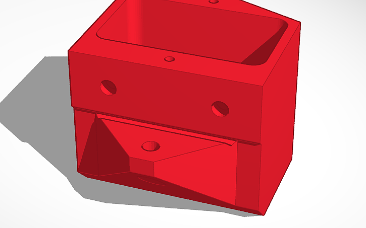 3D design Power supply bottom mount - power socket | Tinkercad