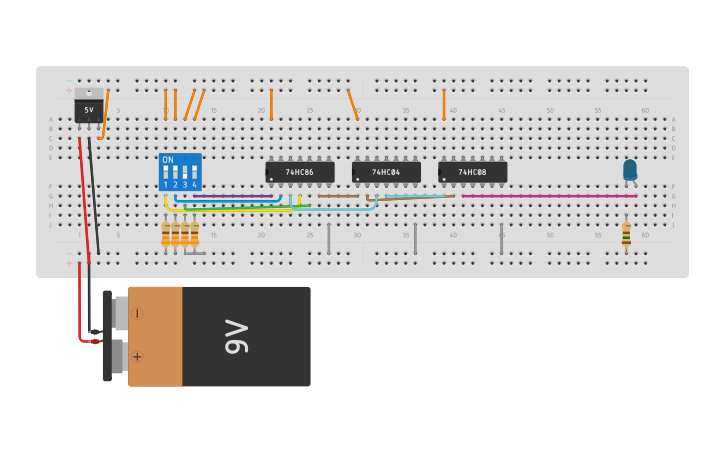 Circuit design exp.5 | Tinkercad