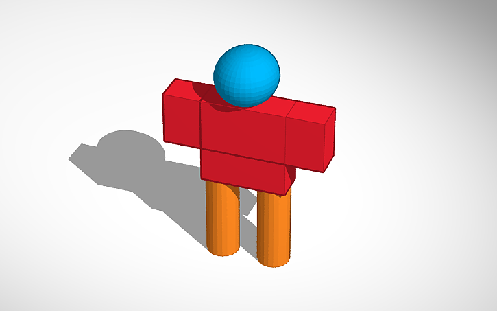 3d Design Random Dude Tinkercad