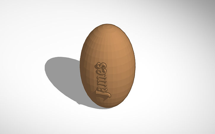 3D design my original rugby ball - Tinkercad