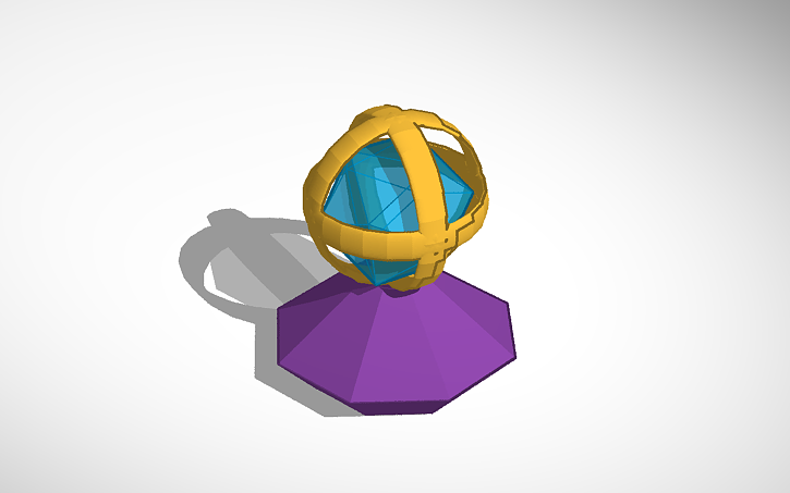 3D design Diamond - Tinkercad