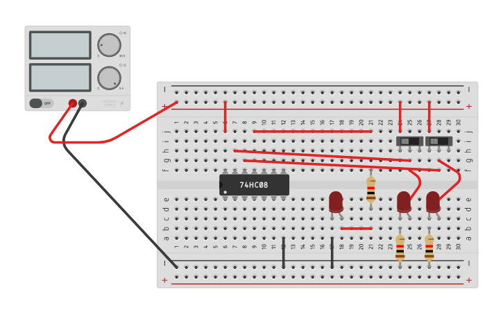 Circuit design 2 - Tinkercad