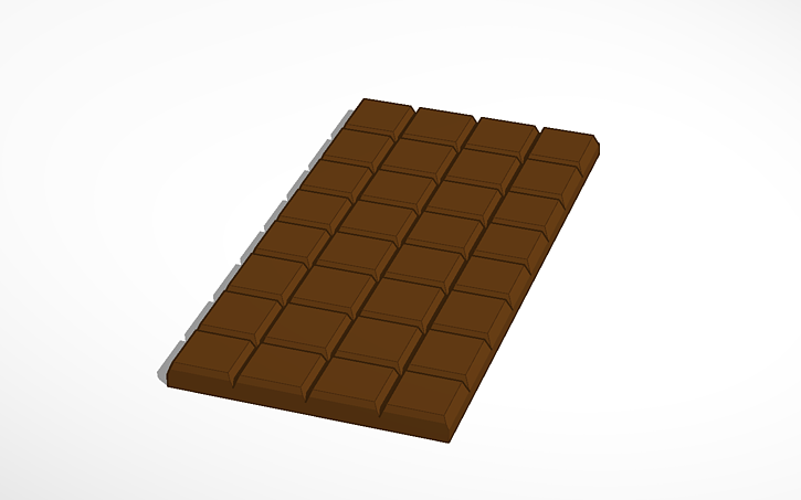 3D design Chocolate - Tinkercad