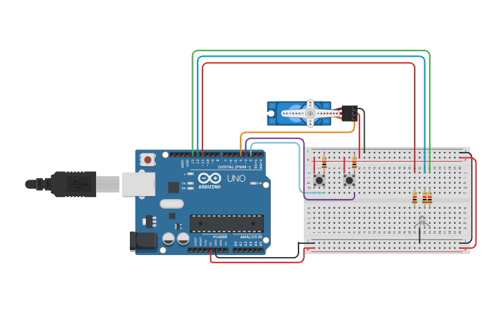 Circuit design lab 10 part 4 - Tinkercad