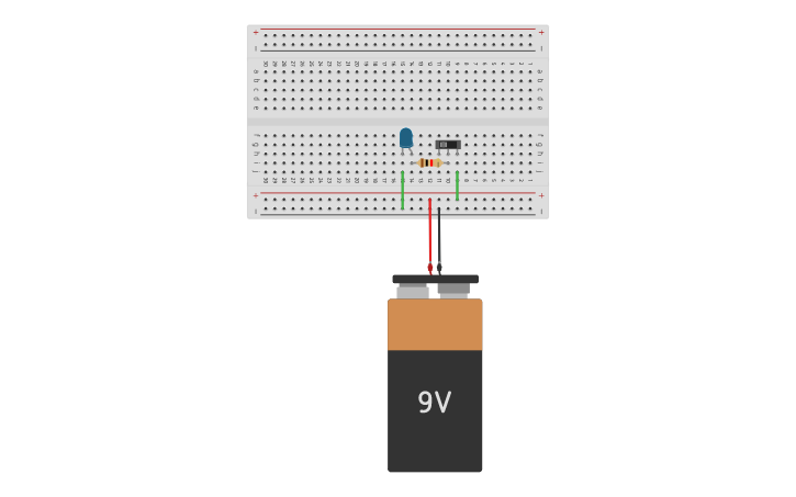 Circuit design Activity 4 - Introduction to Breadboard | Tinkercad