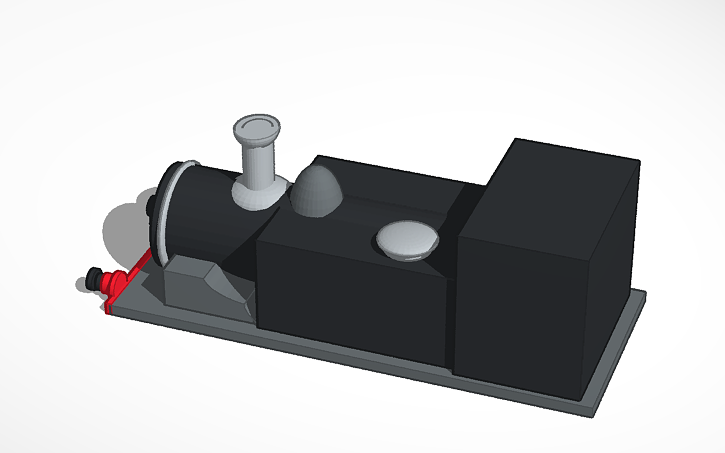3D design train - Tinkercad