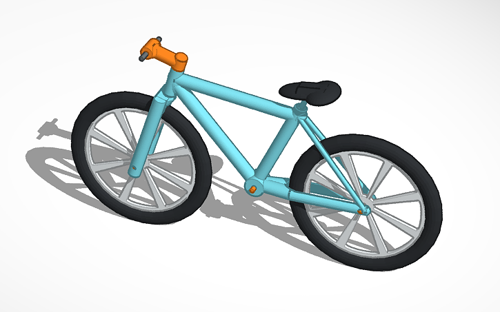 3D design Copy of Bike WIP - Tinkercad