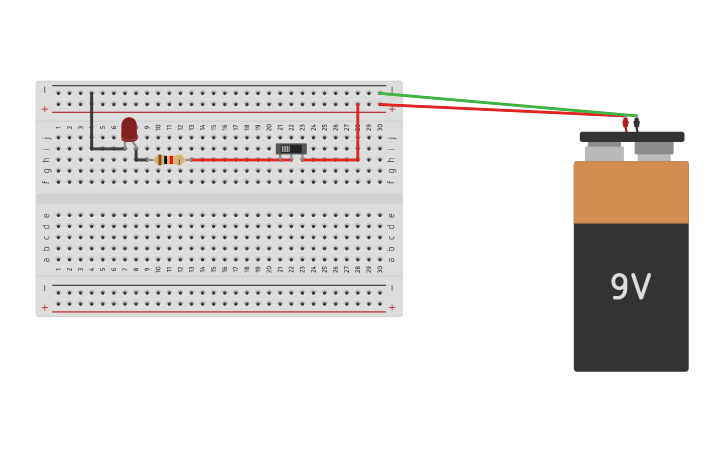 Circuit Design A0 1 Build A Simple Circuit In Tinkercad Tinkercad