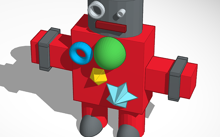 3d Design Robot Tinkercad