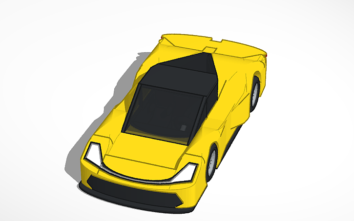 3D design Pininfarina Battista - Tinkercad