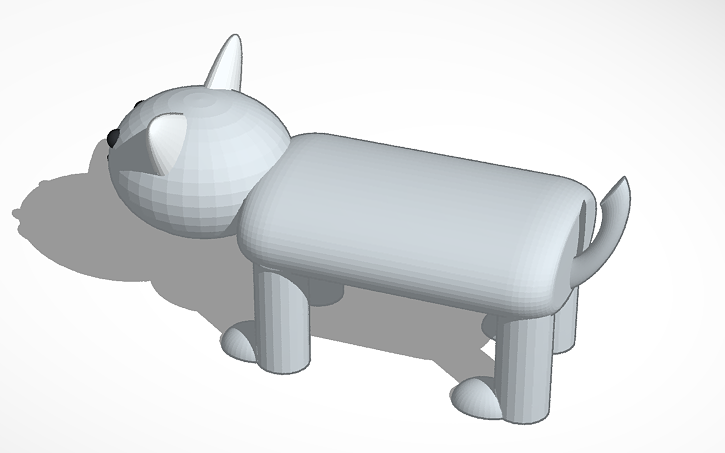 3d Design Cat Tinkercad