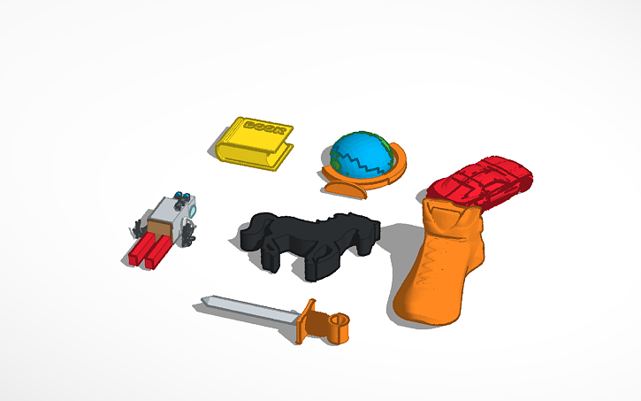 3D design objects - Tinkercad