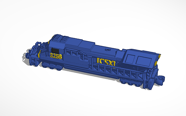 3D design CSX ET44AH 3258 | Tinkercad