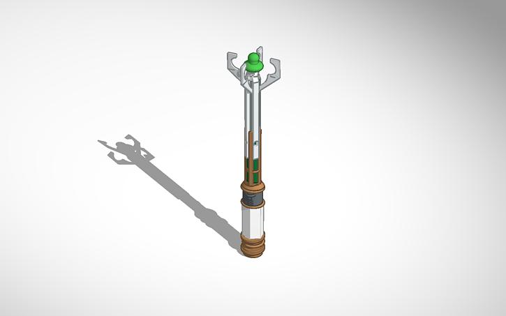 3D design 12th's Sonic Screwdriver - Tinkercad
