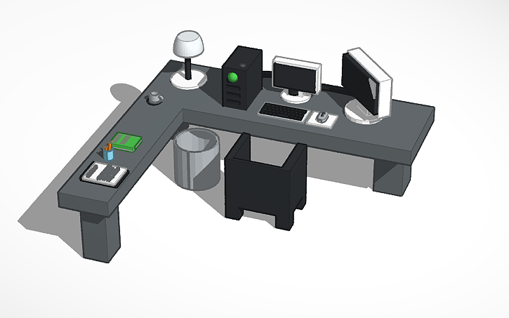 3D design Soriano-Jacob-Desk | Tinkercad
