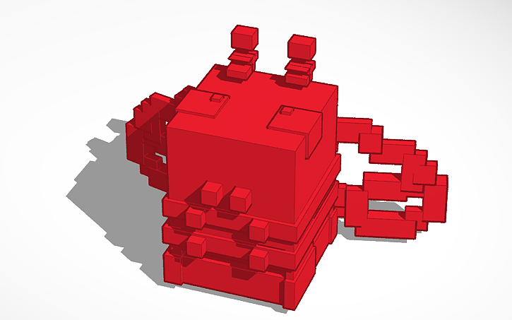 3D design minecraft buzz bee - Tinkercad