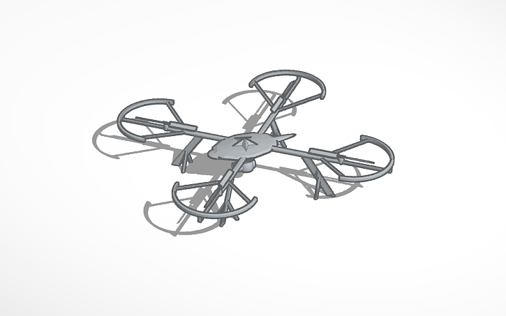3D design Drone - Tinkercad