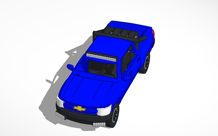 3D design Chevy Silverado - Tinkercad